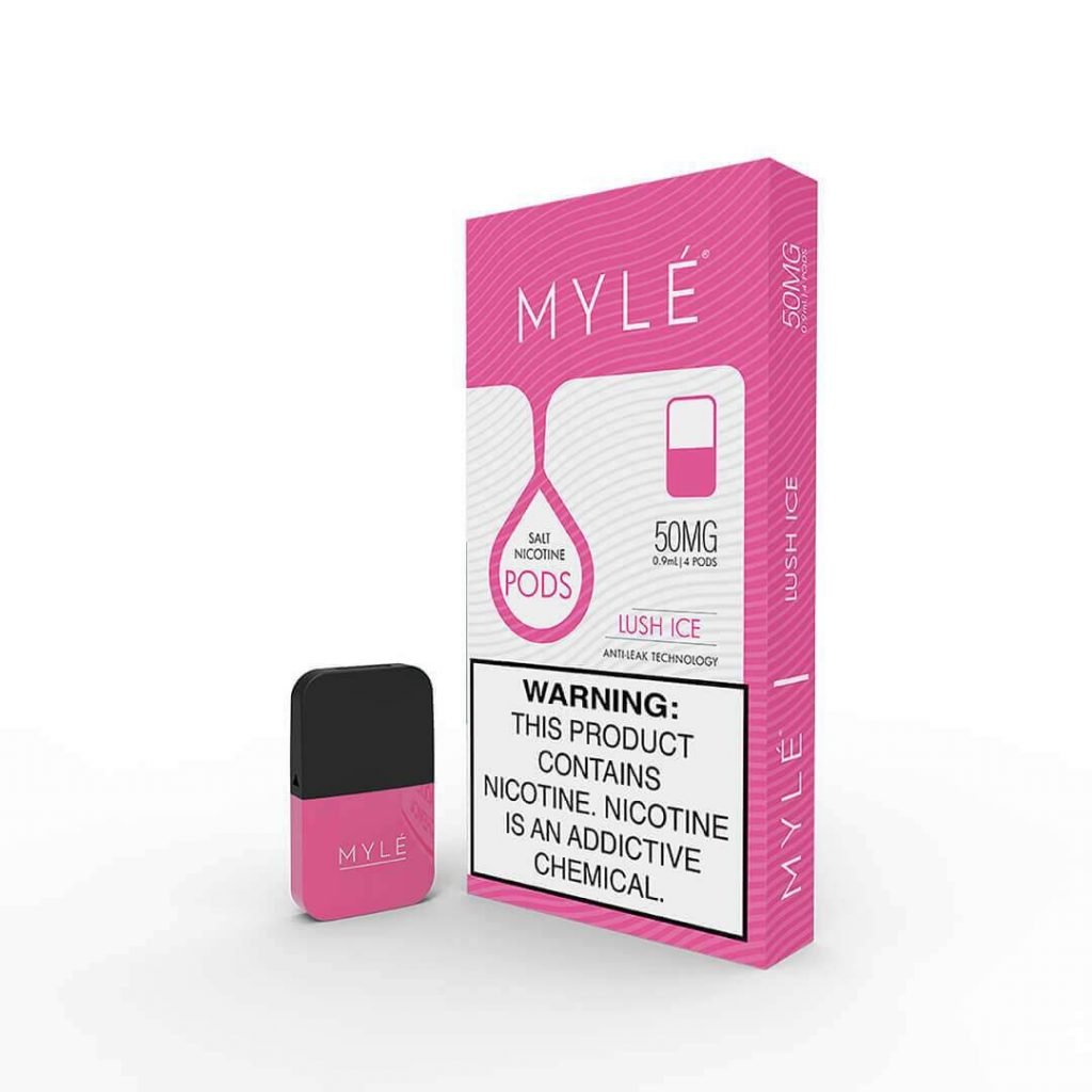 MYLE V4 PODS VAPE LUSH ICE FLAVOR - Dubai Vape Point | Premium Quality ...