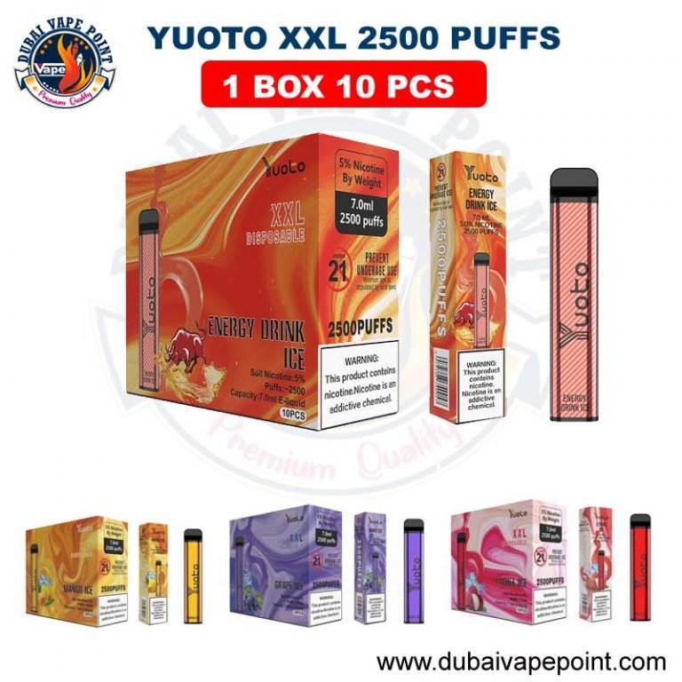 Yuoto 1500 Puffs Disposable Vape | Yuoto vape uae | yuoto ae