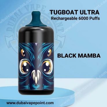 Tugboat Ultra Black Mamba 6000 Puffs Disposable vape - Dubai Vape Point ...